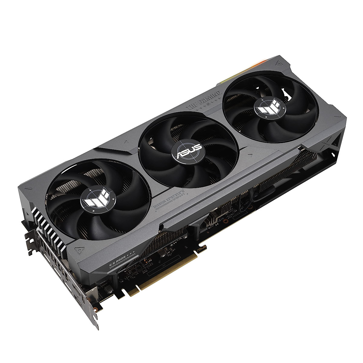 Asus ASUS TUF GeForce RTX 4090 OC Edition Gaming Graphics Card (PCIe 4.0, 24GB GDDR6X, HDMI 2.1a, DisplayPort 1.4a) TUF-RTX4090-O24G-GAMING (Renewed) Black