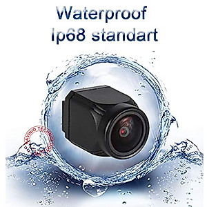 Super HD Vehicle Camera 1280x720 Pixels 1000 TV Lines Vehicle Car Rear View Backup Camera, 170° Viewing Angle Reversing Camera Replacement for Toyota Reiz Prius Prado Land Cruiser Waterproof