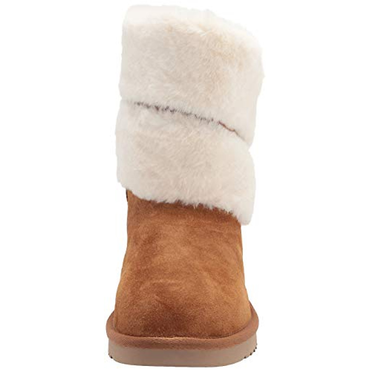 Koolaburra by UGG Women's Dezi Short Boot, CHESTNUT, size 7