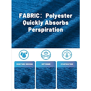 TACVASEN Purple Athletic Shirts for Men - Short Sleeve Dry Fit Workout Running Gym Quick Dry Polyester Shirts