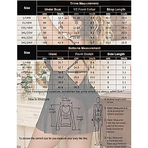 Avidlove Black Lingerie Plus Size V Neck Lace Nighty Sexy Mesh Sleepwear 4X-Large