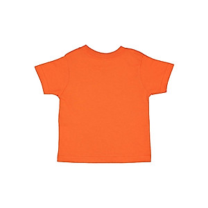 RABBIT SKINS Infant 100% Cotton Jersey Short Sleeve Tee, Orange, 18 Months