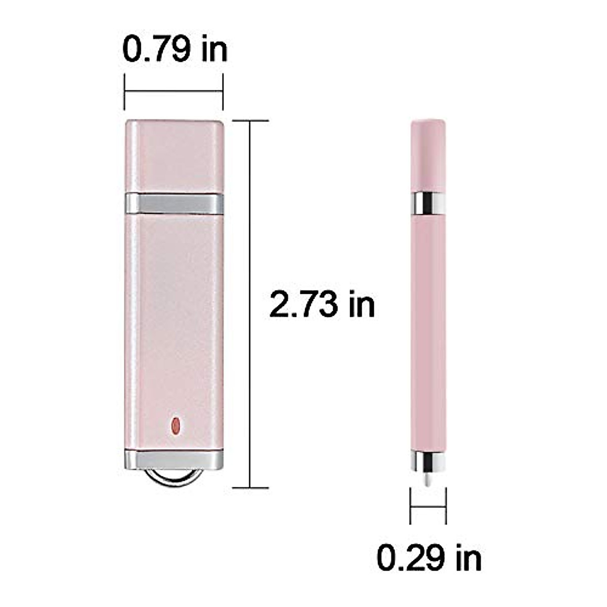 Sanfeya 5 Pack 64GB USB 2.0 Flash Drives, USB Flash Drives Memory Sticks Thumb Drives USB Sticks Pen Drives (5 Mixed Colors: Blue, Green, Pink, Purple, Yellow)