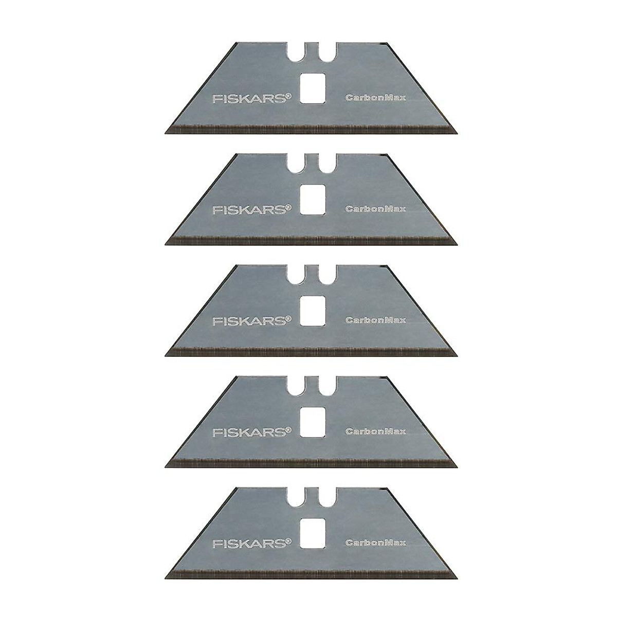 Fiskars 771010-1001 Pro Replacement Blades, 5 Pack, Silver