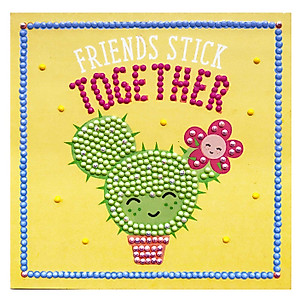 BOX CANDIY Totally Deco Llama Love String and Pom Pom Art Set in Keepsake Box to Make and Display