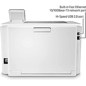 HP Color Laser Jet Pro M255dw Wireless Laser Printer, 2.7'' Color Graphic Touch Screen, 22ppm, Remote Mobile Print, Duplex Printing, Works with Alexa, Auto 2-Sided Printing, PCS USB Printer Cable