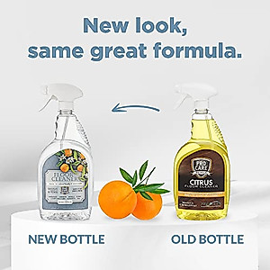 ProCare Citrus Floor Cleaner (Made in USA) | Tile, Stone, Laminate, Vinyl & Natural Wood Floor Cleaner for Mopping, Floor Cleaning Solution with Citrus Aroma - 32oz / 0.95L Spray Bottle