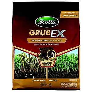 Scotts GrubEx1 Season Long Grub Killer, Protects Lawns Up to 4 Months, 5,000 sq. ft., 14.35 lbs.