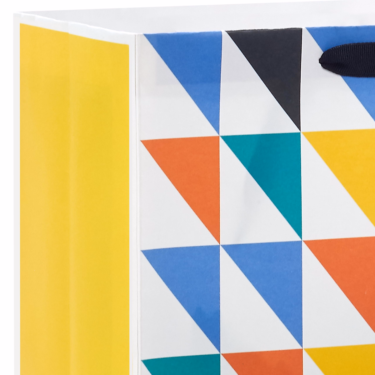 Hallmark Assorted Gift Bags (8 Bags: 3 Small 6", 3 Medium 9", 2 Large 13") Colorful Stripes, Triangles, Shapes
