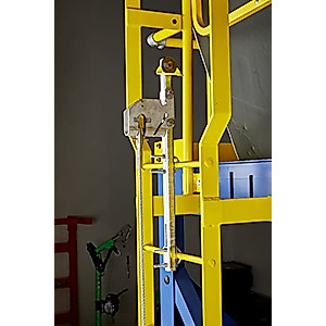 3M Lad-Saf Cable Vertical Safety System 6118050, Galvanized Steel, 50 FT