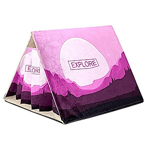 Y-DSIWX Guinea Pig Hideout House Bed, Sunset Pattern Rabbit Cave, Squirrel Chinchilla Hamster Hedgehog Nest Cage