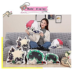 queenfoot Anime Mha Plushies Cosplay Cartoon Image Pillows Baby Toy Price for One Piece, 45 cm