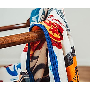 PepsiCo Pepsi-Cola Microplush Warm Throw Blanket