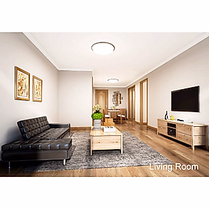 Bonlux 2D Retrofit Flat Panel LED Light Bulb GR10q 4-Pin Base - 18W 2D Square 4-Pin GR10q LED Lamp (28W 2D Linear Fluorescent Light Equivalent), Daylight 6000K, Remove/Bypass The Ballast