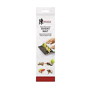 Helen’s Asian Kitchen Easy Sushi Rolling Mat, Polypropylene