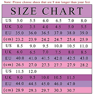 MhrsLifePack Women's Running Shoes Sports Shoe Shockproof Slip Ladybug 10 Girls Sneakers Print Lightweight Multicolor