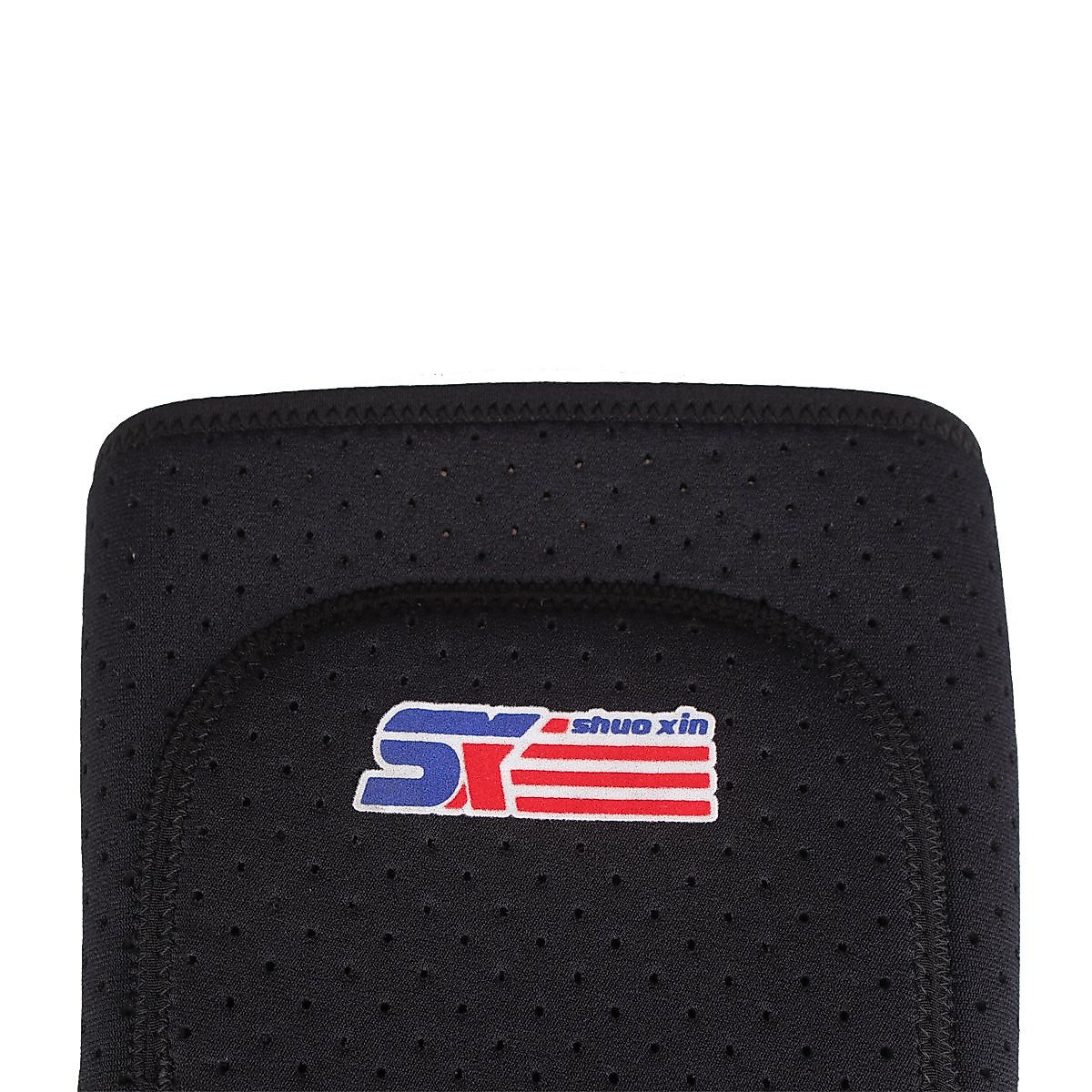 ShuoXin Thicken Breathable Sports Neoprene Knee Sleeve Compression Support Brace Knee Guard Protector Pad 1PCS - Black (L)