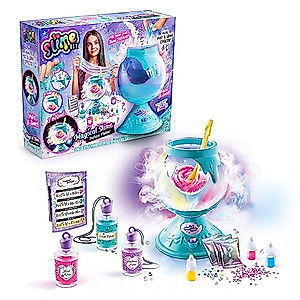 So Slime DIY Magical Slime Potion Maker Cauldron; Make your own Slime Potions; Mist and Light Effects; Makes 10 Slimes; Just add Water; Fill Mini Potion Bottles to Wear or Share; Discover your Fortune