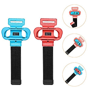 OSALADI 2PCS Wrist Band Adjustable Elastic Strap for Gamepad Wrist washband Elastic Strap for Game Controller Controller Wrist Straps Gaming Supply Wristband Elastic Band abs