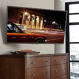 ECHOGEAR Swivel Full Motion TV Wall Mount Bracket for 26-58 Inch TVs – Extend and Tilt Your TV - Easy Single Stud Install