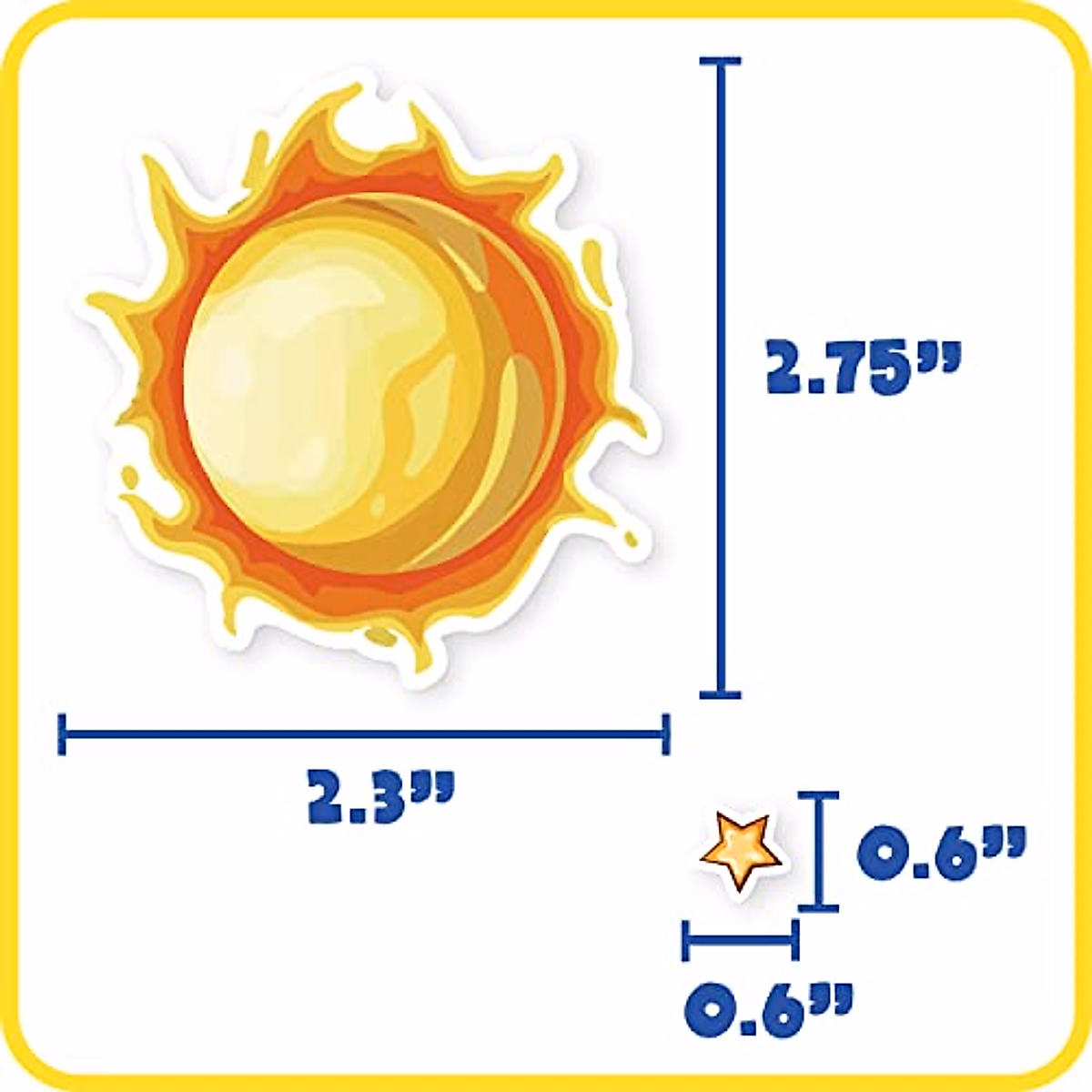 READY 2 LEARN Foam Stickers - Space - Pack of 152 - Self-Adhesive Stickers for Kids - 3D Puffy Planet Stickers for Laptops, Party Favors and Crafts