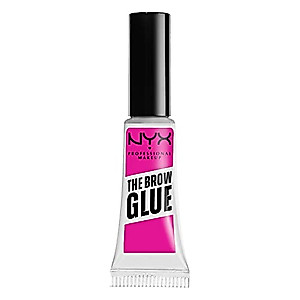 NYX PROFESSIONAL MAKEUP The Brow Glue, Extreme Hold Eyebrow Gel - Clear