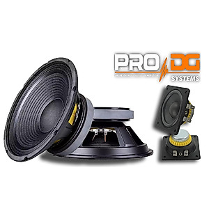 Pro DG NEO-1 2-Way Portable Array System 10" Sub 1840 Watts (Designed in Spain) with DSP, TWS Bluetooth, for Churches, DJ Gig, Live Band