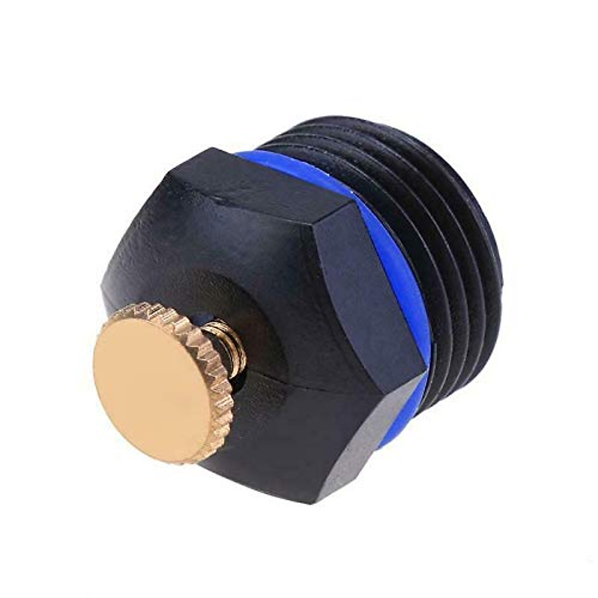 Yahpetes 9 Pcs Garden Misting Nozzles 1/2" Adjustable Garden Lawn Water Spray Misting Nozzle 360-rotating Agricultural Lawn Watering atomizing Greenhouse Spray Irrigation atomizing Micro Sprinkler