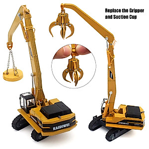 Tipmant Children Kids Alloy Die-cast Model Toy Material Handling Vehicle Diecast Truck Miniature Car Metal 1:87 Gift