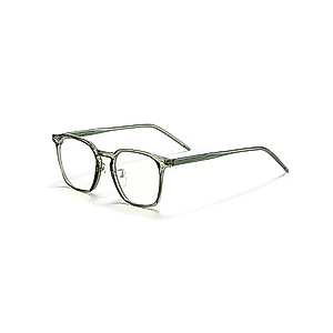 Baililai Blue Light Blocking Glasses - Lightweight Eyeglasses with Blue Ray Filtering for Computer Gaming (17131) (green-C10)