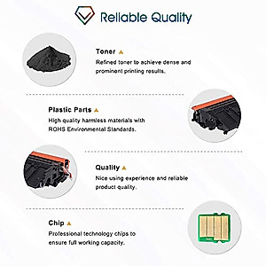 Cool Toner Compatible Toner Cartridge Replacement for HP 26A CF226A 26X CF226X Pro MFP M426fdw M402n M402dn M402dw M426fdn M426dw M402 M402d 402n M426 Printer Toner Ink (Black, 4-Pack)