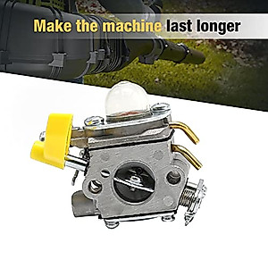 Anxingo C1U-H60 Carburetor Replacement for Ryobi Homelite 25cc 26cc 30cc BC30 CS30 TP30 TP26 EX26 SS26 SS30 SX135 Trimmer Leaf Blower 308054043 308054013 308054032 985624001
