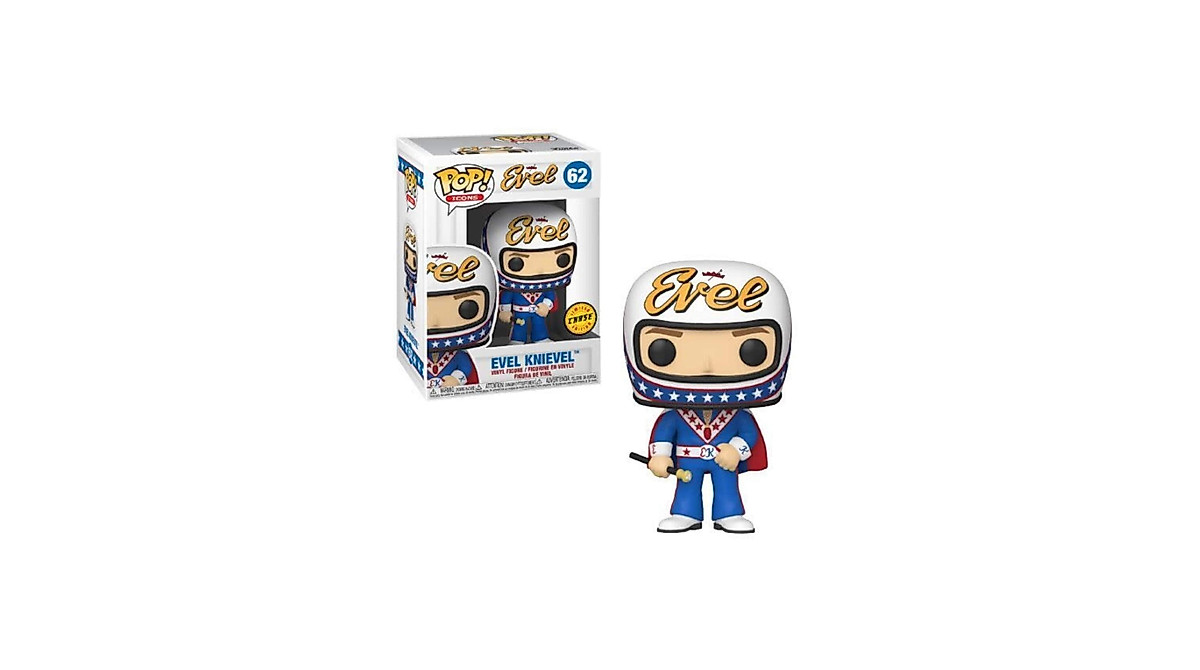 Evel Knievel Funko Pop! with Cape - Collectible Vinyl Figure
