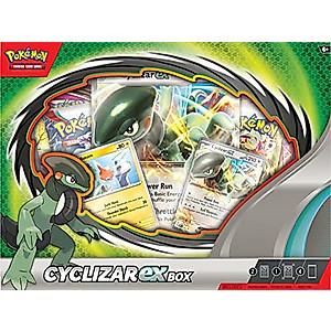 Pokemon TCG: Cyclizar ex Box - 4 Packs, Promo Cards