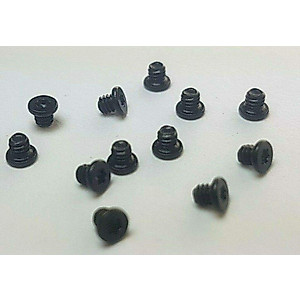 12x Small Black T5 Torx Screws M2x2mm Laptop Notebook New M2*2L+0.5 (3,0.4)