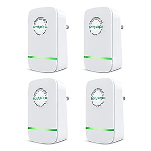 Duvik Power Saver,Energy Saver,Household Power Saver,Electricity Saving Box Household Office Market Device Electric Smart US Plug 90V-250V 30KW,White,4 Pack