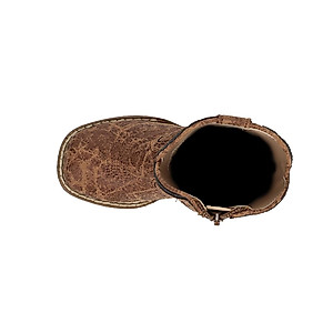 ROPER Toddler Boys Scout Square Toe Casual Boots Mid Calf - Brown - Size 6 M