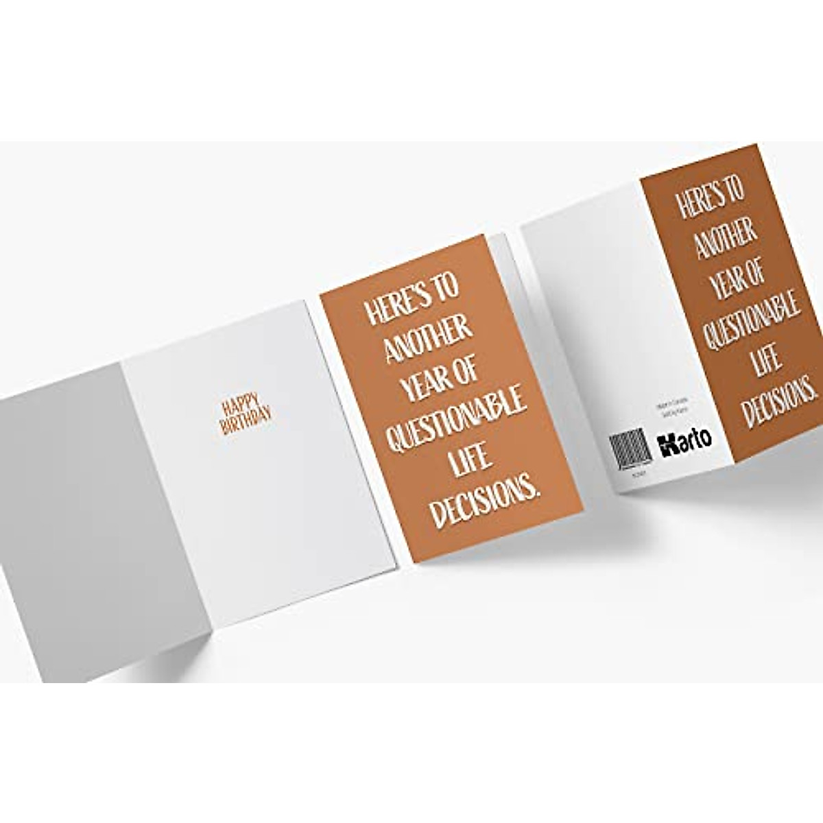 Funny Birthday Card For Men and Women, Single Large 5.5 x 8.5 Happy Birthday Card For Him Or Her, Birthday Card For Husband, Birthday Card For Brother - Birthday Card For Sister, Birthday Card For Son, Nephew, Niece - Karto - To Another Full