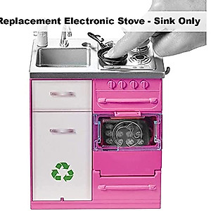 Replacement Part for Barbie Dreamhouse Playset - FHY73 - Replacement Electronic Stove-Sink