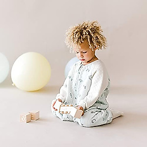 Tealbee DREAMSIE Toddler Wearable Blanket with Sleeves | Baby Sleep Bag Sack with Feet for Walkers and Walking Baby. TOG 0.8 Toddler Sleep Suit to Keep Warm (12M-2T)