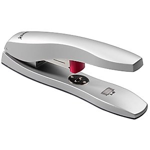 Rexel Odyssey Heavy Duty Stapler, 60 Sheet Capacity, includes Odyssey Staples, Metal Body, Silver, 2100048