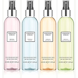 Vera Wang Embrace Green Tea and Pear Blossom Body Mist 8.4 fl oz (Pack of 1), Notes of Earthiness, Peony, and Sandalwood, Women's Fragrance, Long Lasting, Everyday Fragrance