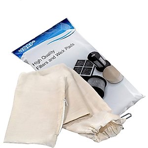HQRP Dust Collector Bag compatible with Bosch GTS1031, GTS1041A, 4000, 4100, 4100-09 Worksite Jobsite Tablesaws