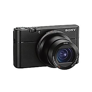 Sony RX100VA (NEWEST VERSION) 20.1MP Digital Camera: RX100 V Cyber-shot Camera with Hybrid 0.05 AF, 24fps Shooting Speed & Wide 315 Phase Detection - 3” OLED Viewfinder & 24-70mm Zoom Lens - Wi-Fi