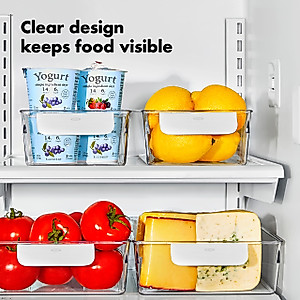 OXO Good Grips 4-Piece Fridge Storage Bin Starter Set