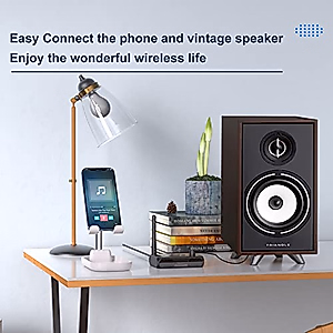 Bluetooth Receiver Adapter - Bluetooth 5.3 Audio Receiver Wireless Music Adapter for Home Stereo/Car Stereo/AV Receiver/Headphone/Speaker, Optical RCA AUX 3.5mm Jack Aduio Adapter with Display