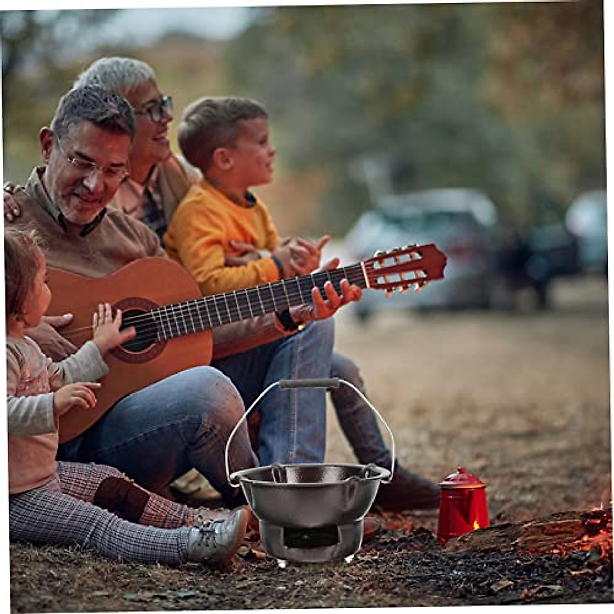 Cabilock 1 Set Charcoal Stove Portable Burner Camping Oven Portable Cooking Stove Stainless Steel Charcoal Grill Indoor Stove Korean Bbq Grill Indoor Outdoor Barbecue Stove Heating Stove