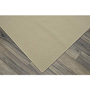 Garland Rug Medallion Area Rug, 2-Feet by 12-Feet, Tan