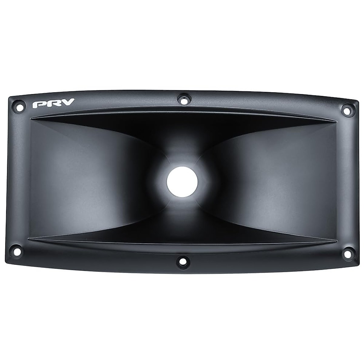 PRV AUDIO WG23-25 1 Inch Exit Waveguide for Wide Horizontal Dispersion - Black Color - 100° x 40° Nominal Coverage (Single)