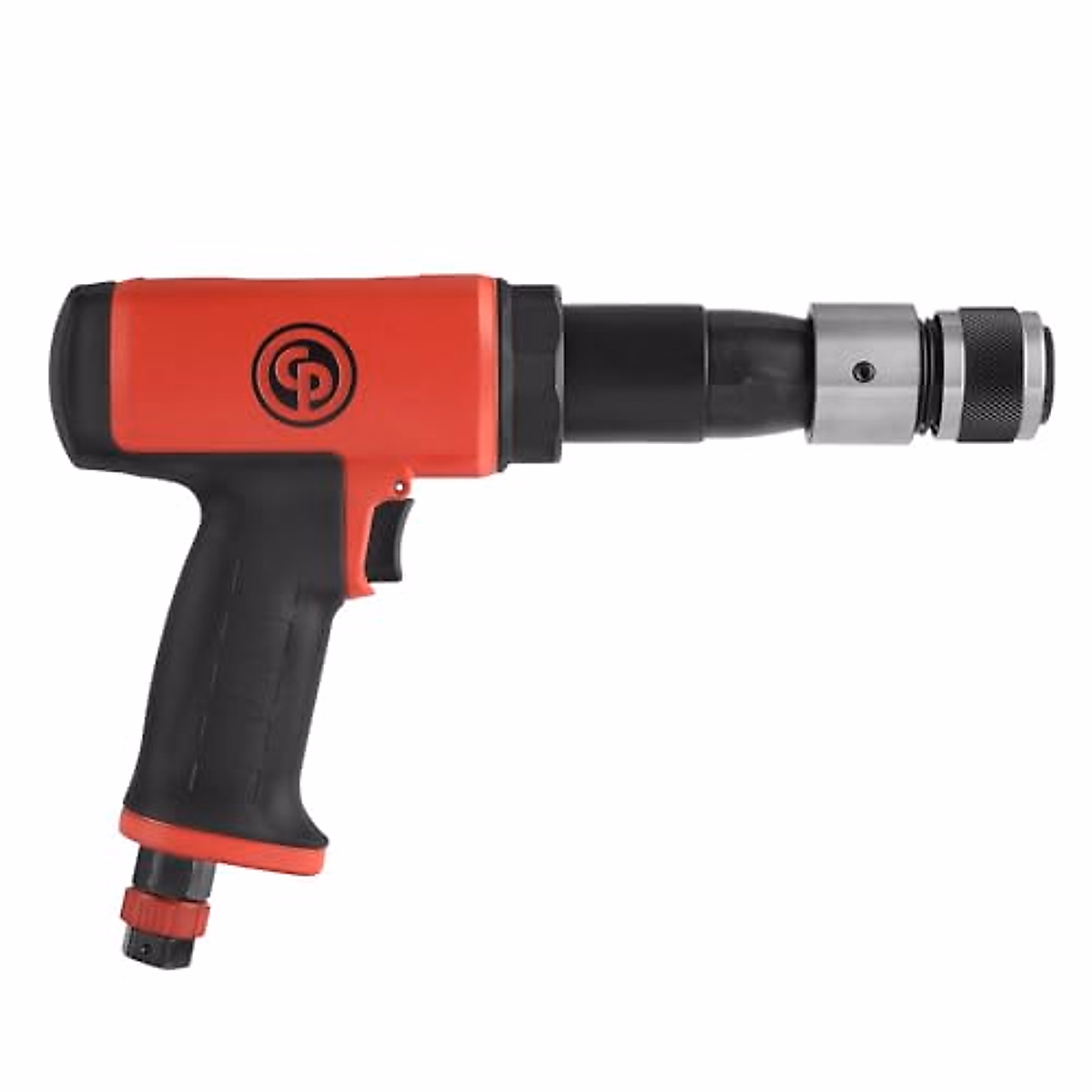 Chicago Pneumatic CP7165 - Air Long Hammer, Welding Equipment Tool, Construction, 0.401 In (10.2mm), Round Shank, Low Vibration, Stroke 3.5 in/89 mm, Bore Diameter 0.75 in/19 mm - 2500 Blow Per Minute